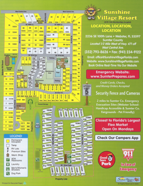 Central Florida Manufactured Home & RV Resort - Sunshine Village